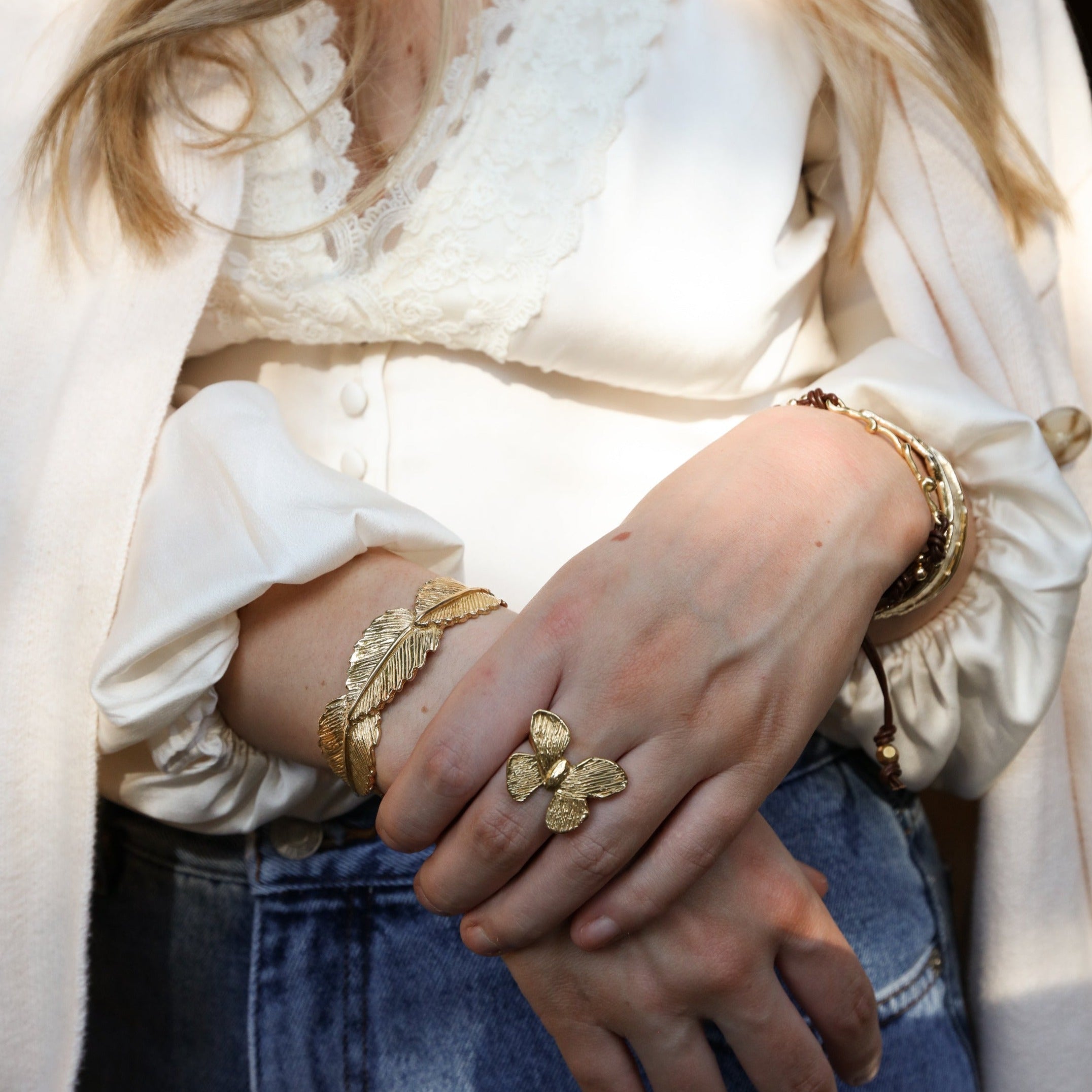 Hazel Cuff – Louisa Guild Jewelry