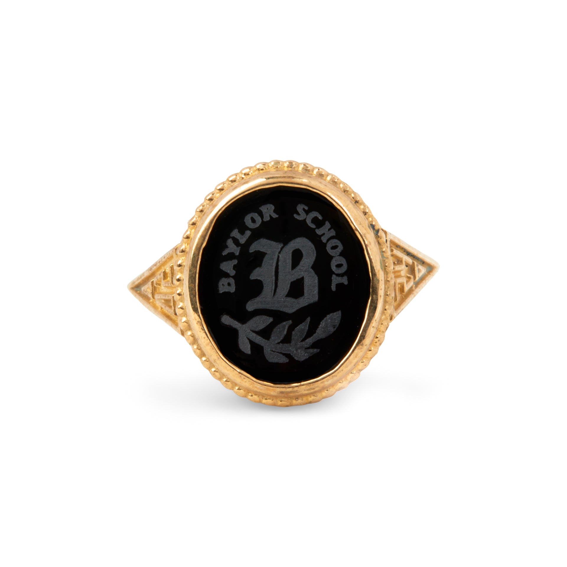 Baylor Onyx Class Ring – Louisa Guild Jewelry