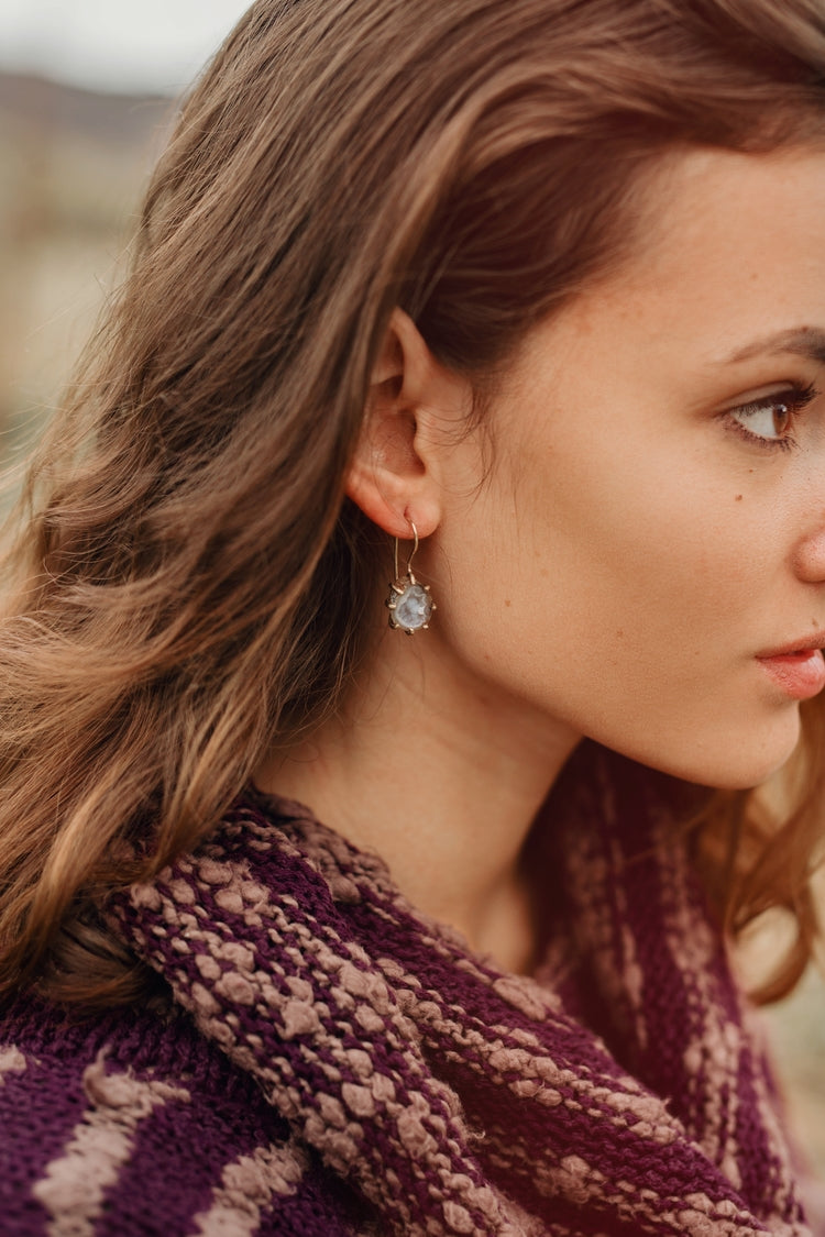 Geode Earrings – Louisa Guild Jewelry